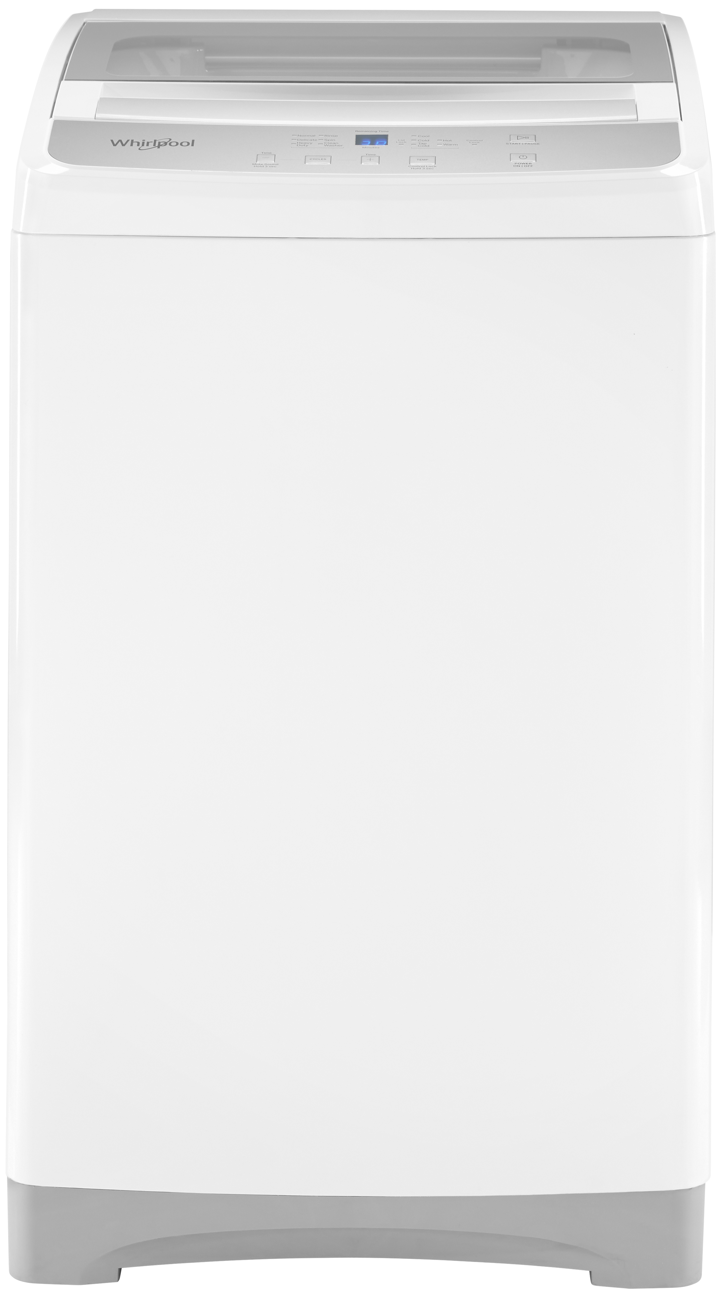 Whirlpool 21" Compact Top Load Washer, 1.6 cu. ft., 5 Cycles – WTW2000HW